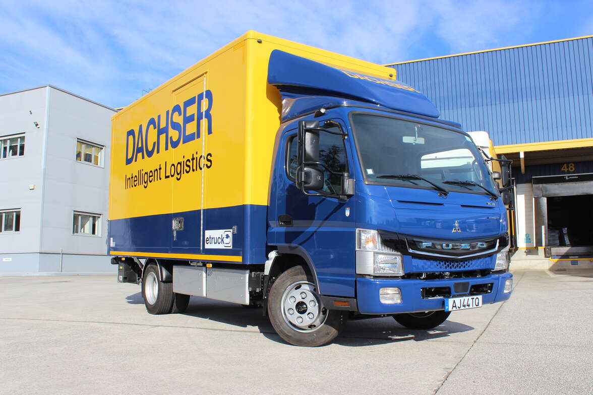 DACHSER starts delivering daily with fully-electric truck in Oporto